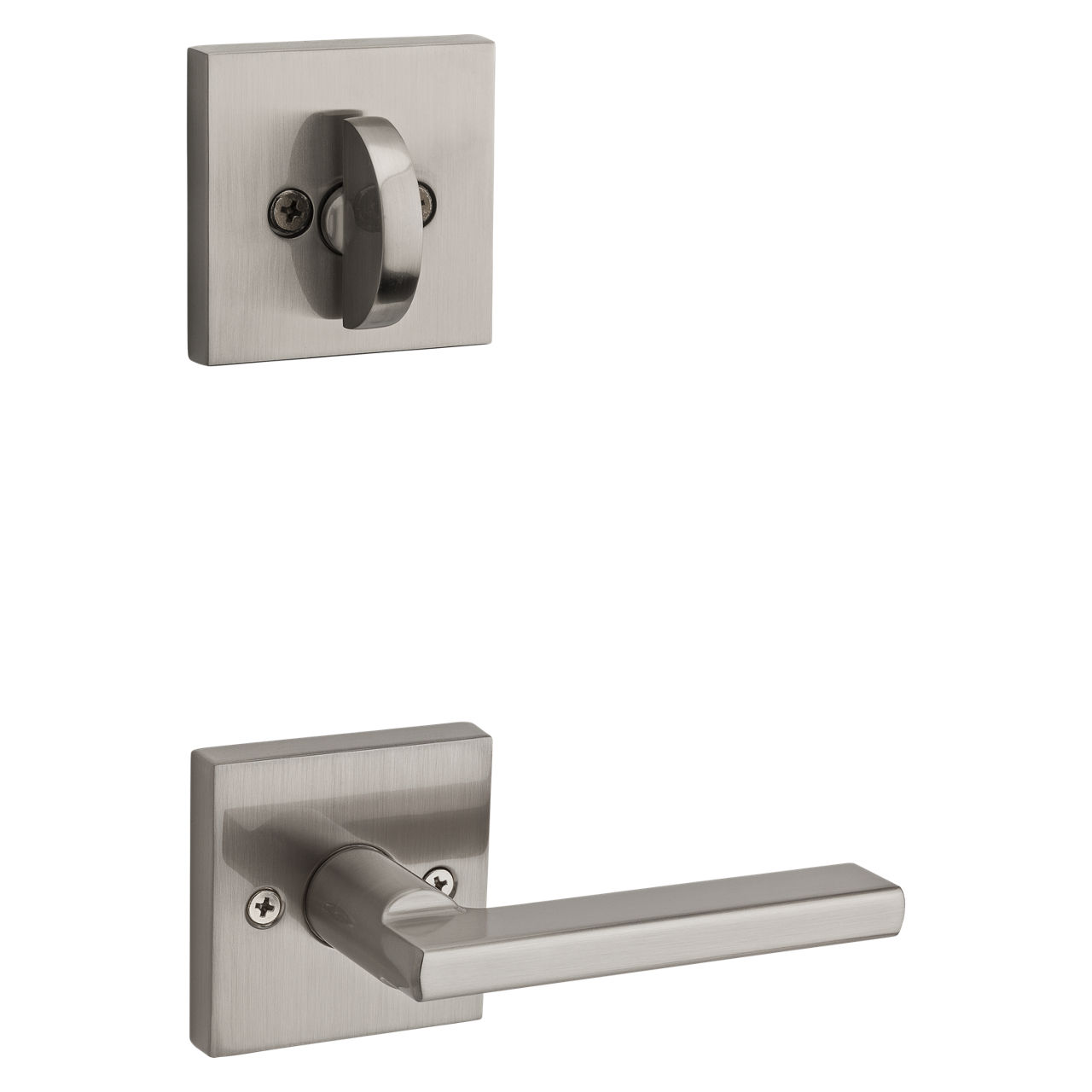 Halifax Lever (Square) and Deadbolt Interior Pack - for Weiser Series ...